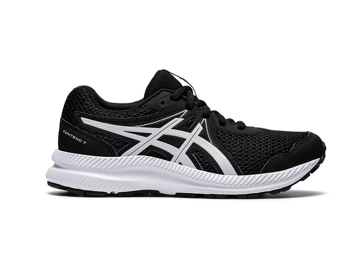 Asics Contend 7 GS Laces - Girls-Trainers : Fussy Feet | Shop Kids ...